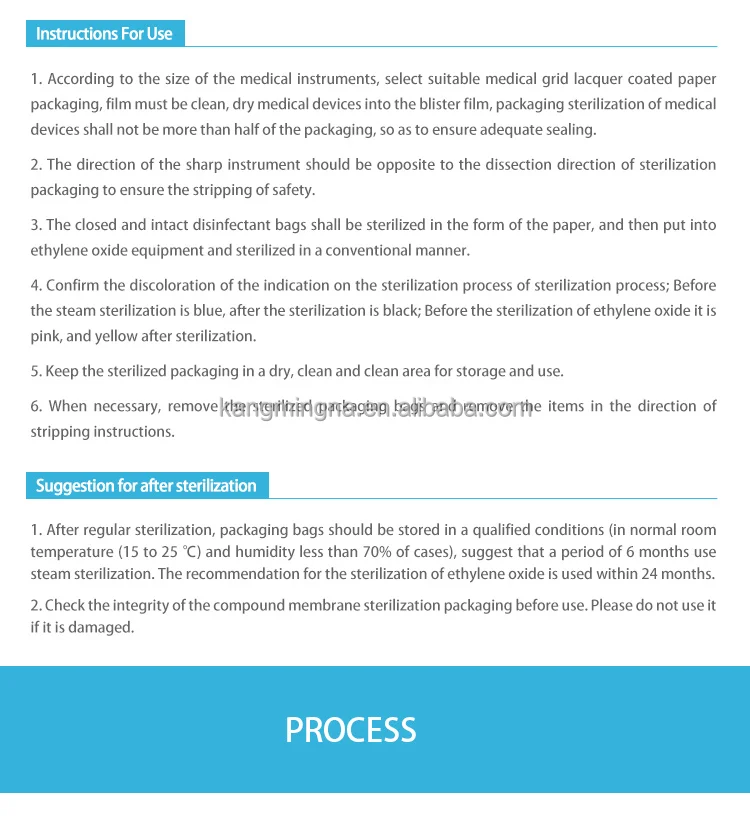 Medical Pouches Material - Dialysis Paper for Sterilization