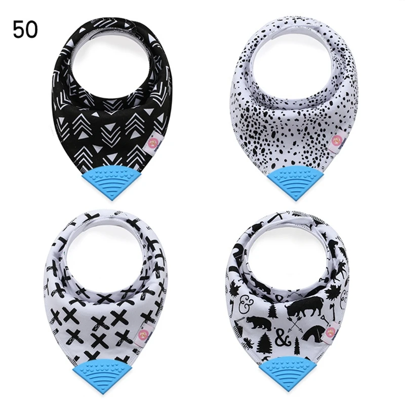 Hot Sale High Quality OEM Multiple Patterns Printed Bandana Baby ...