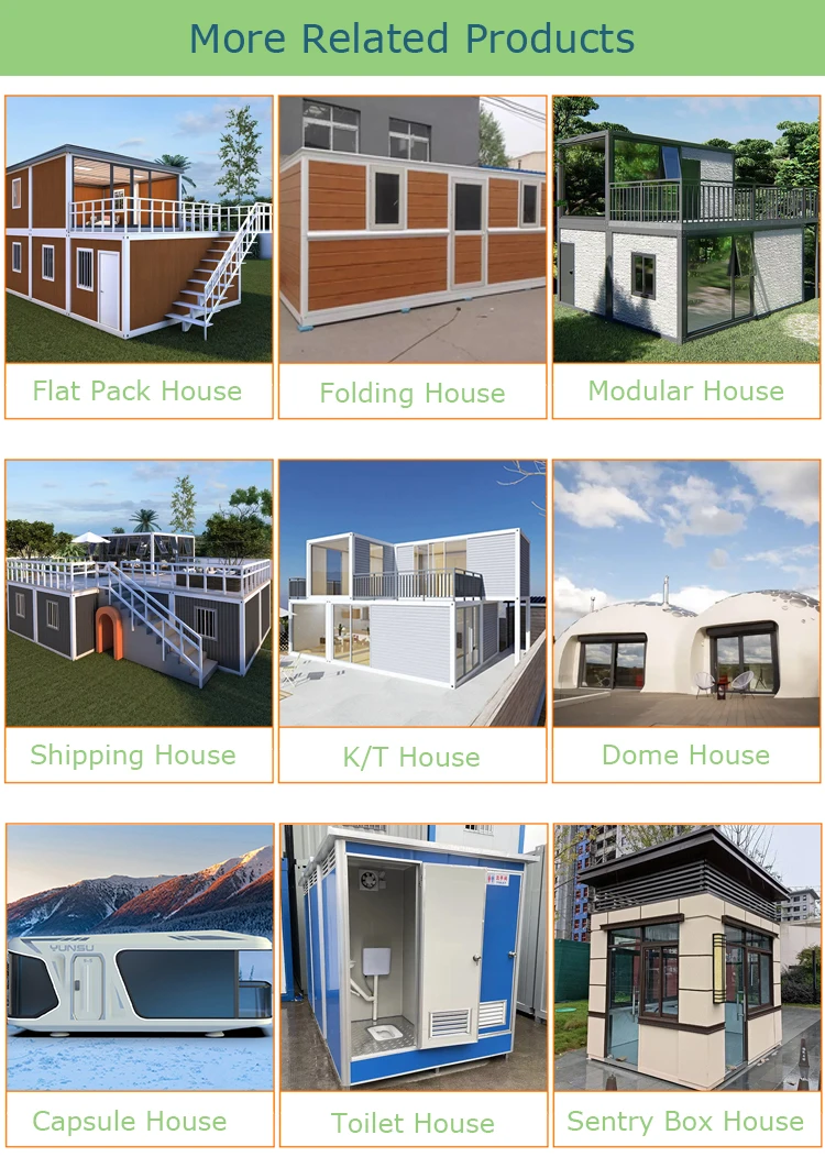 Suppliers Customized Country Cottage Prefabricated Box Container Houses ...