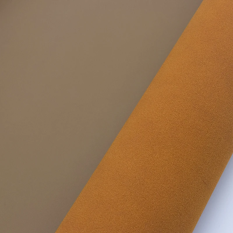 No Lint No Fade Flocking Artificial Leather for Shoes