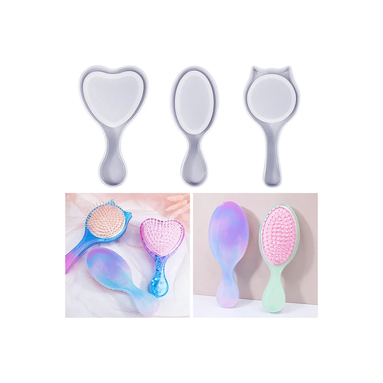 Early Riser New Comb Resin Silicone Molds For Making Combs Ornaments ...