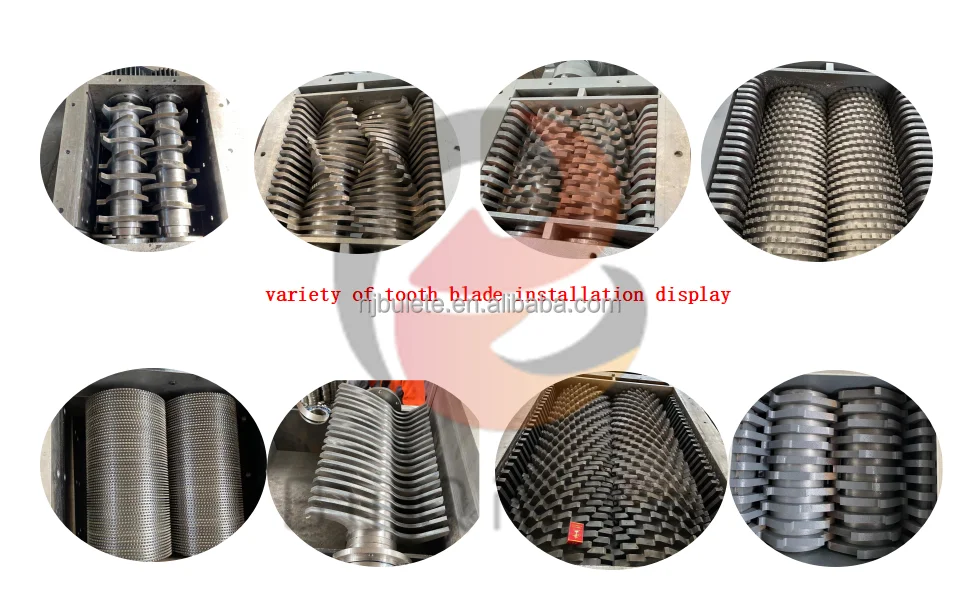 High-performance 5.5KW Mini Metal Shredder for Waste Recycling