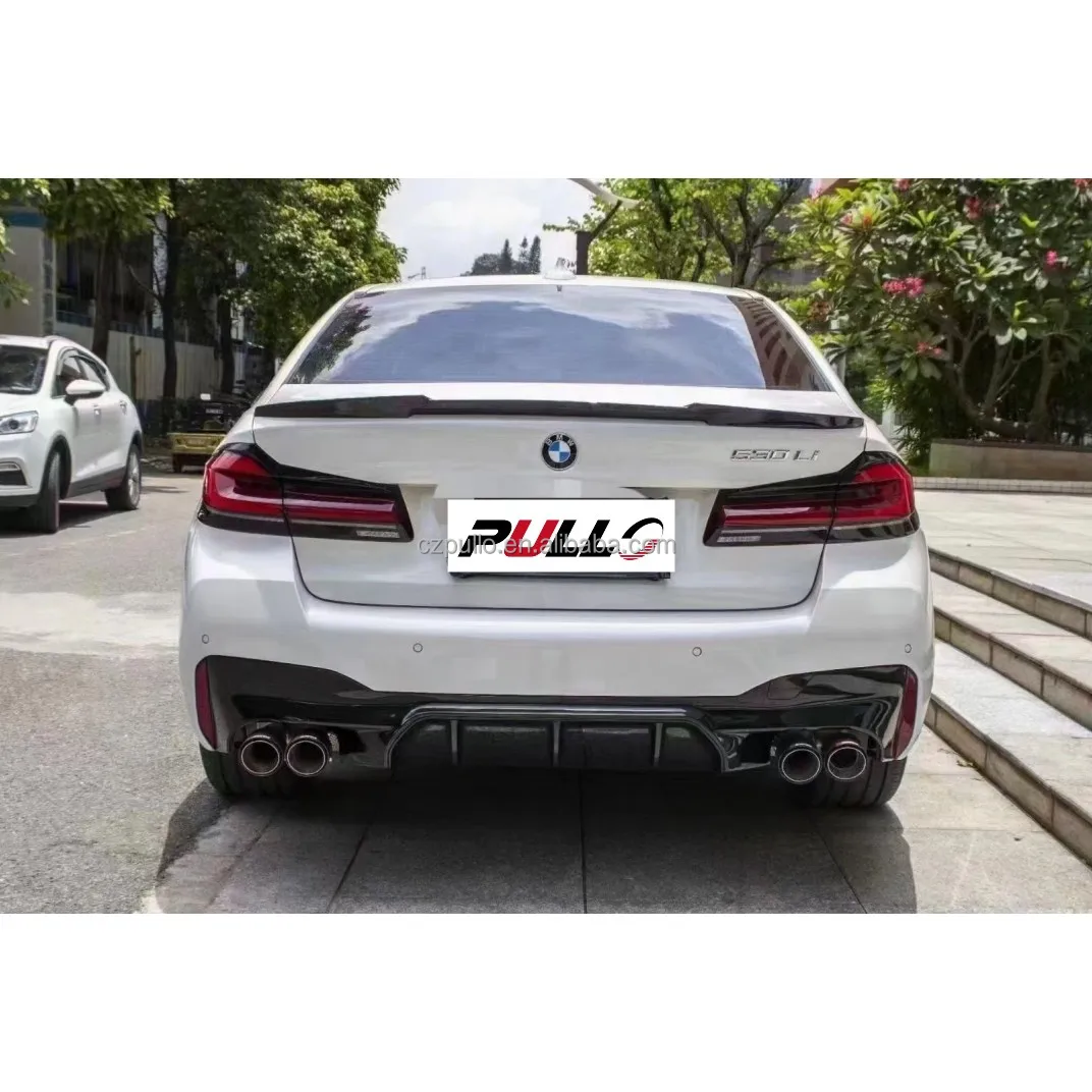 Front Rear Bumper Assembly With Grille Side Skirt For Bmw 5 Series G30 ...