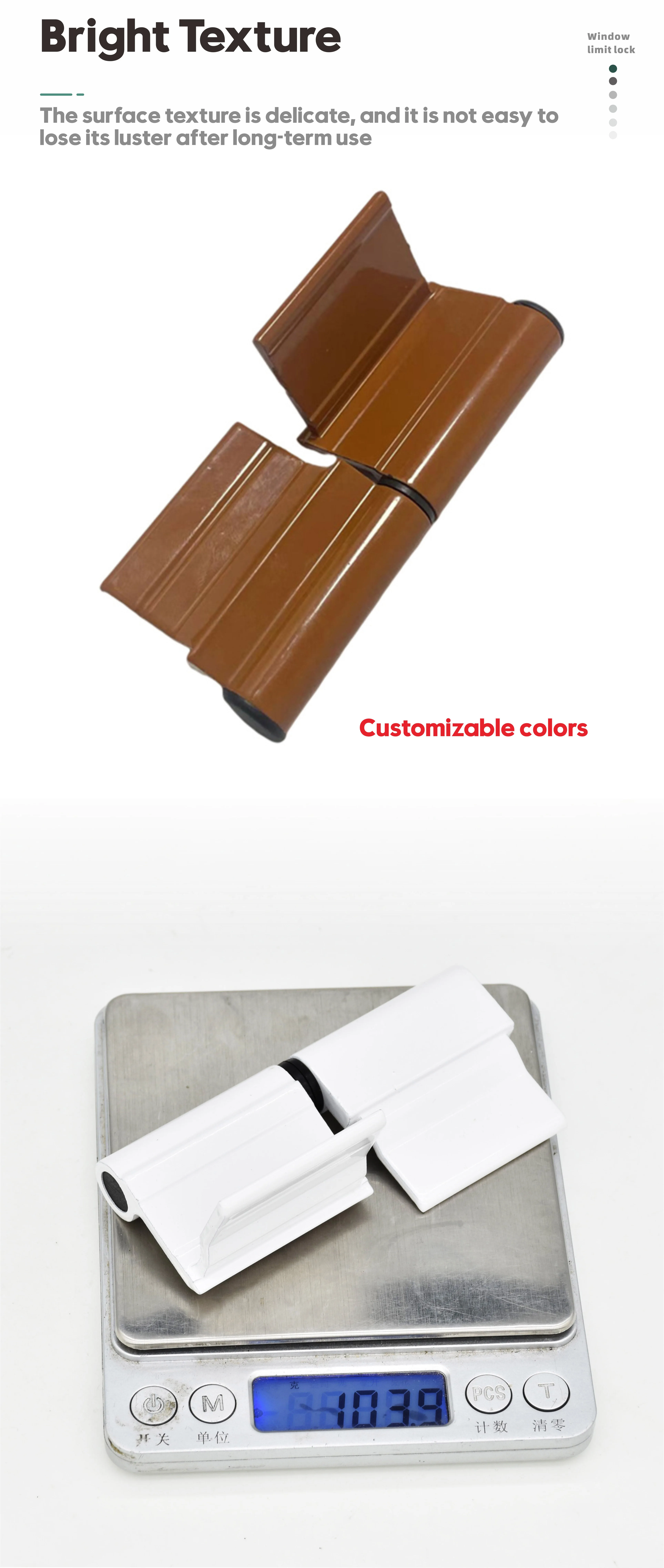 Modern Design Heavy Duty Aluminium Hinge For Door And Window Casement ...