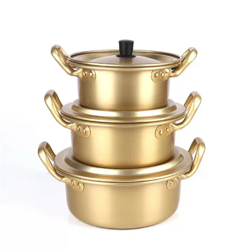 Korean Cookware - Instant Noodle Pot with Lid & Accessories