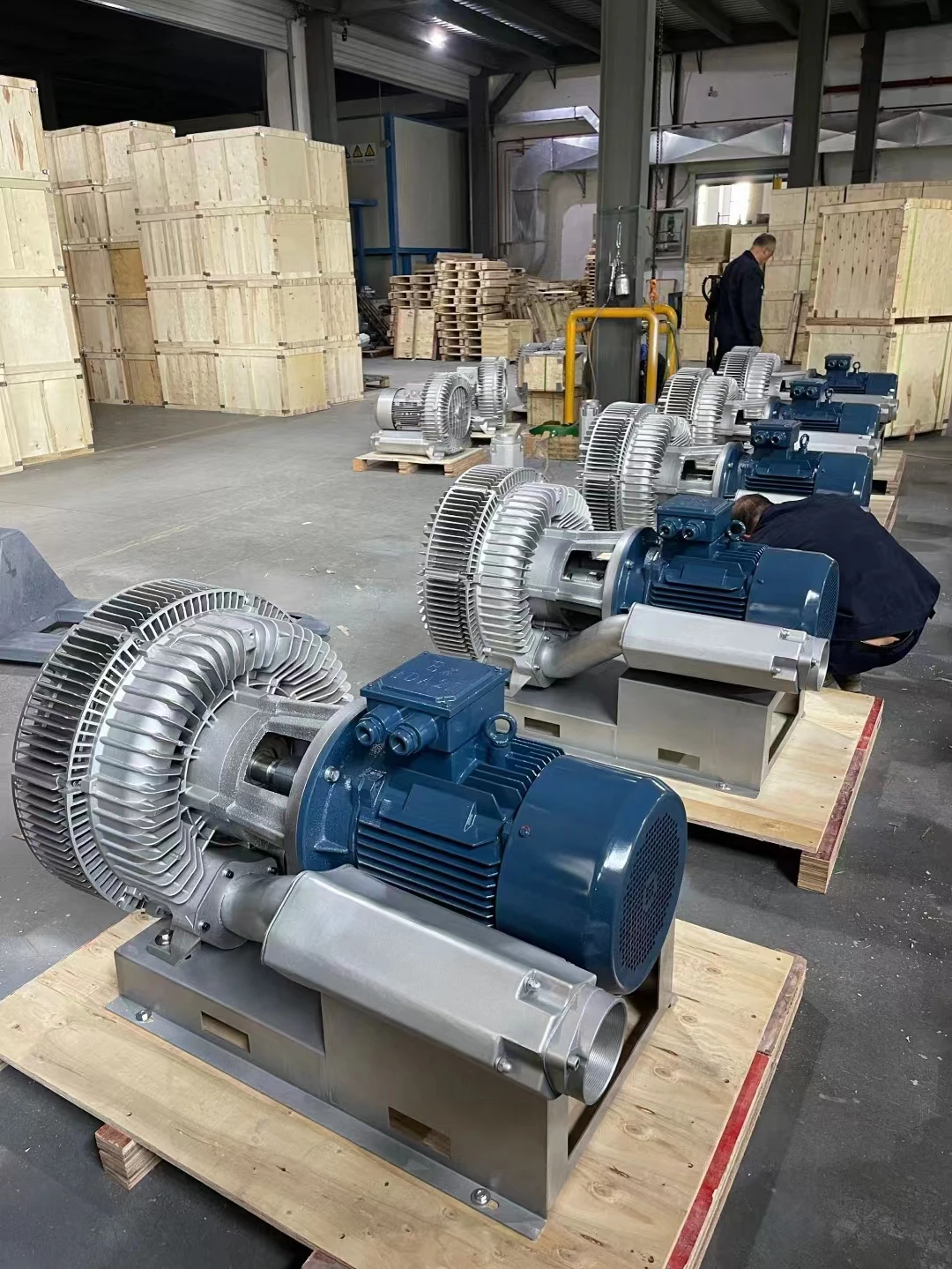 2HP Atex Side Channel Blower - High Pressure & Customized Support