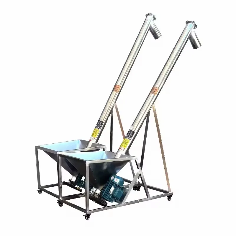 Carbon Steel Sludge Sand Pellet Inclined Automatic/automated Auger ...