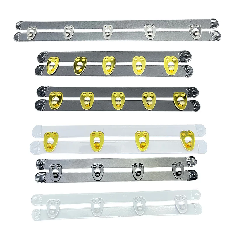 Traditional Steel Corset Busk With Gold Loops And Studs For Black White ...