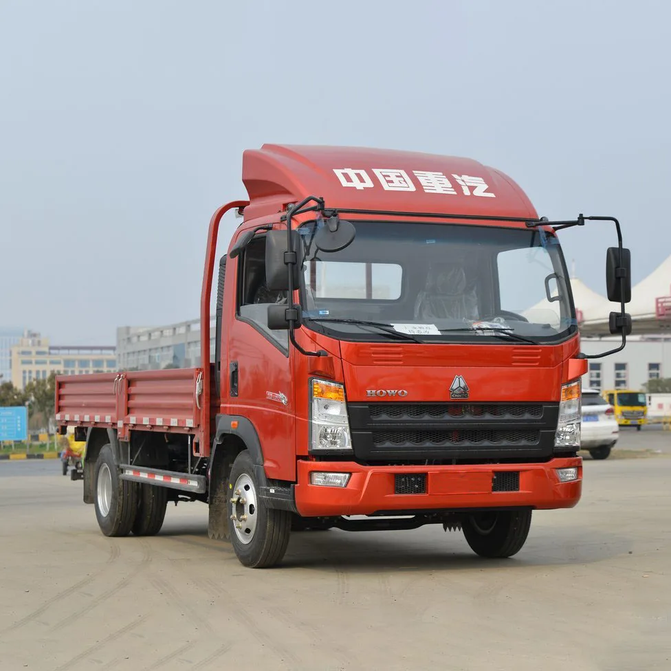 Chinese Sinotruck Cargo Box Trucks 4x4 5 Ton Sinotruck Cargo Truck ...