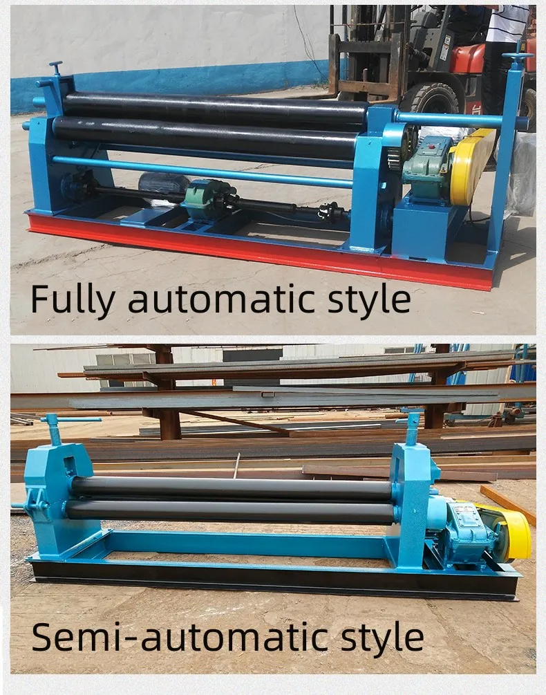 Sheet Metal Slip Roll Machine - 4 Roller Portable Forming