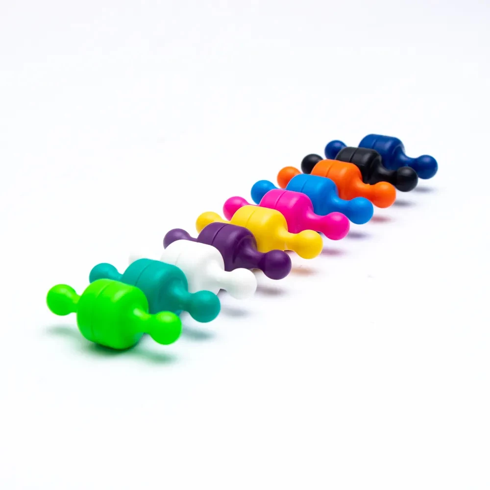 Color Strong Magnetic Thumbtack Neodymium Magnetic Pushpin Plastic ...