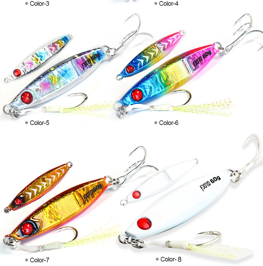 FJORD Jig Lures - Premium Metal Fishing Lures for Saltwater