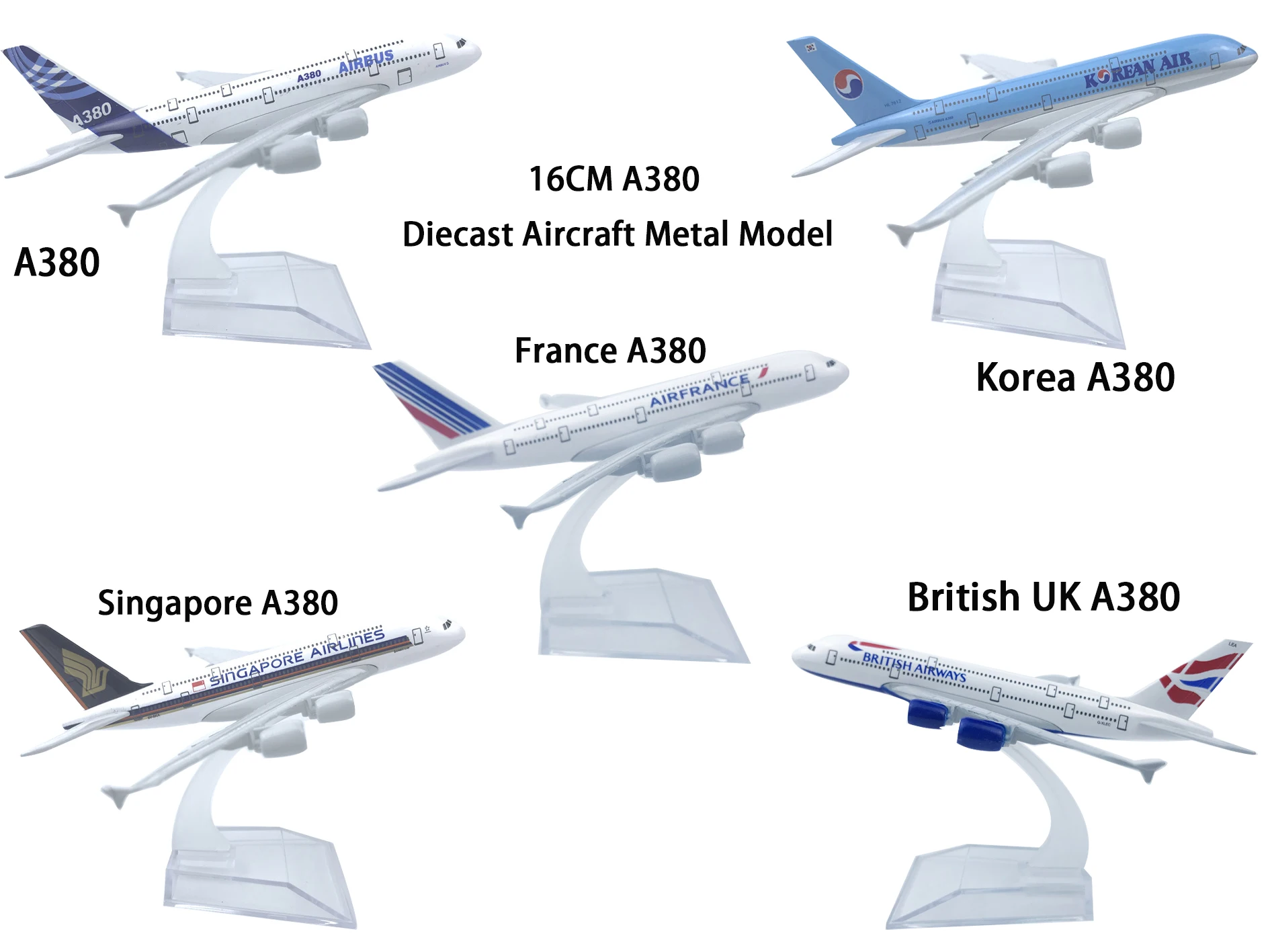 Etihad Airways A380 Diecast Model - Perfect Gift or Decoration