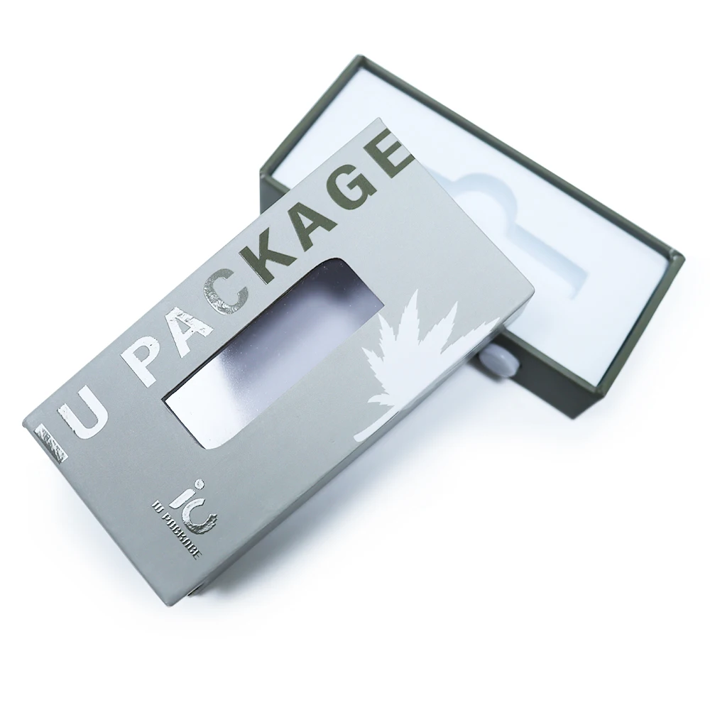 Custom Child Proof 0.5ml 1ml Child Resistant Proof Lock Sliding Box ...