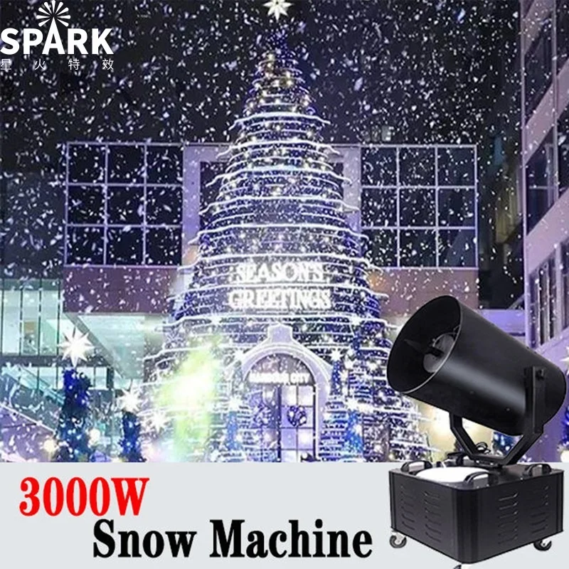 Sp 90 Degree Moving-head 3000w Dmx Wheeled Large Snow Jet Machine ...