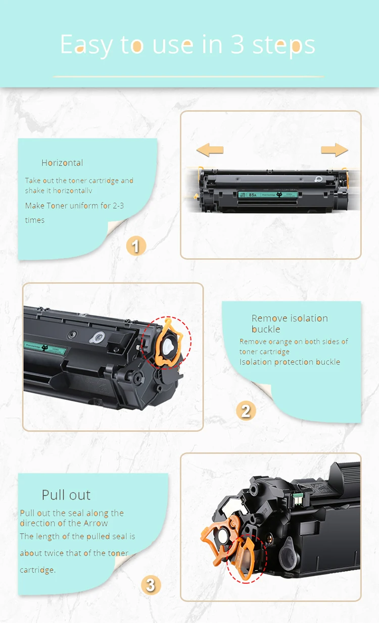 HP Compatible Toner Cartridge CE285A for Laserjet Printers