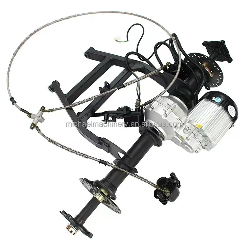 4x2 Electric Atv Utv Go Kart Buggy Rear Bldc Motors Drive Differential ...