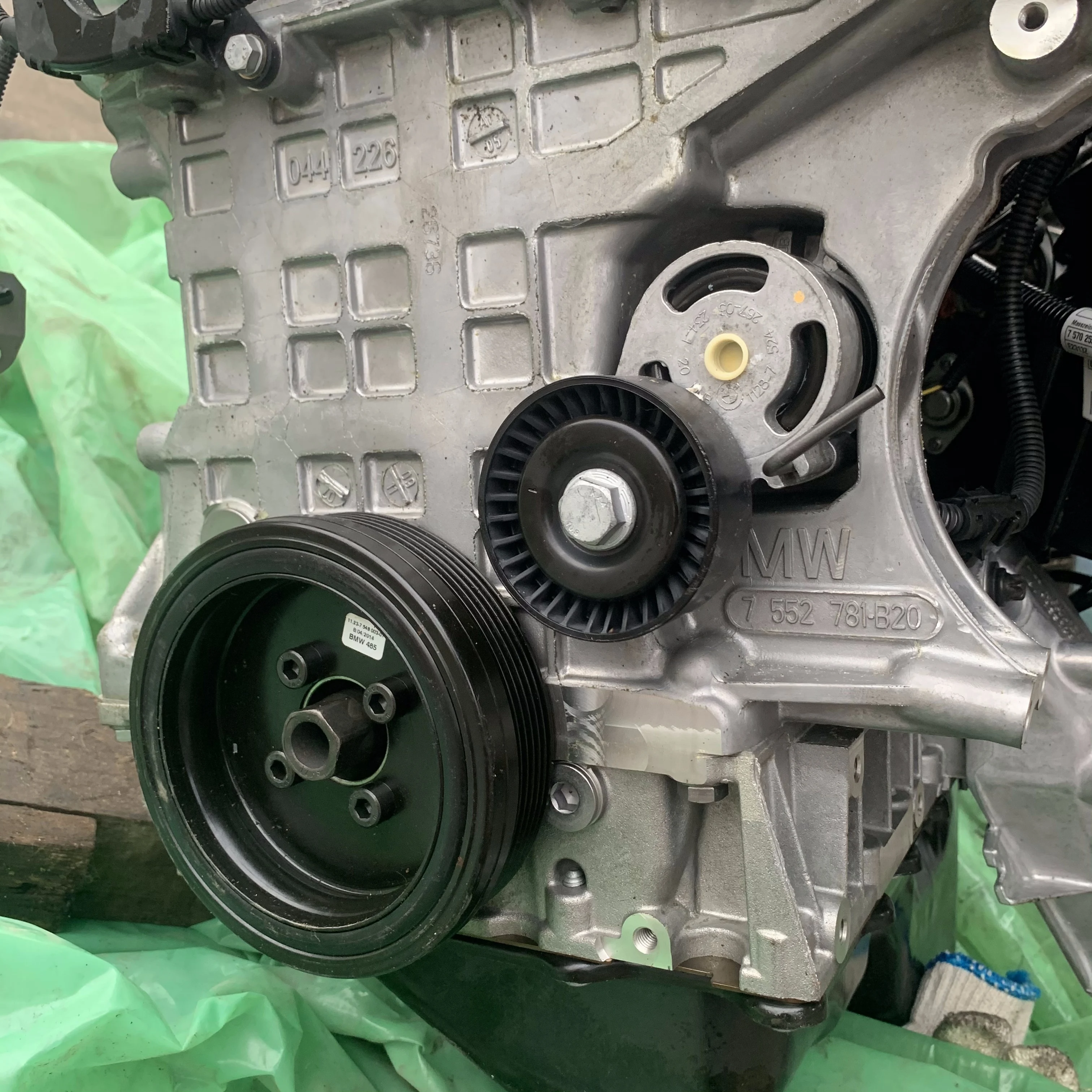 Brand New Original Auto Parts Great Quality N46 Complete Engine for BMW ...