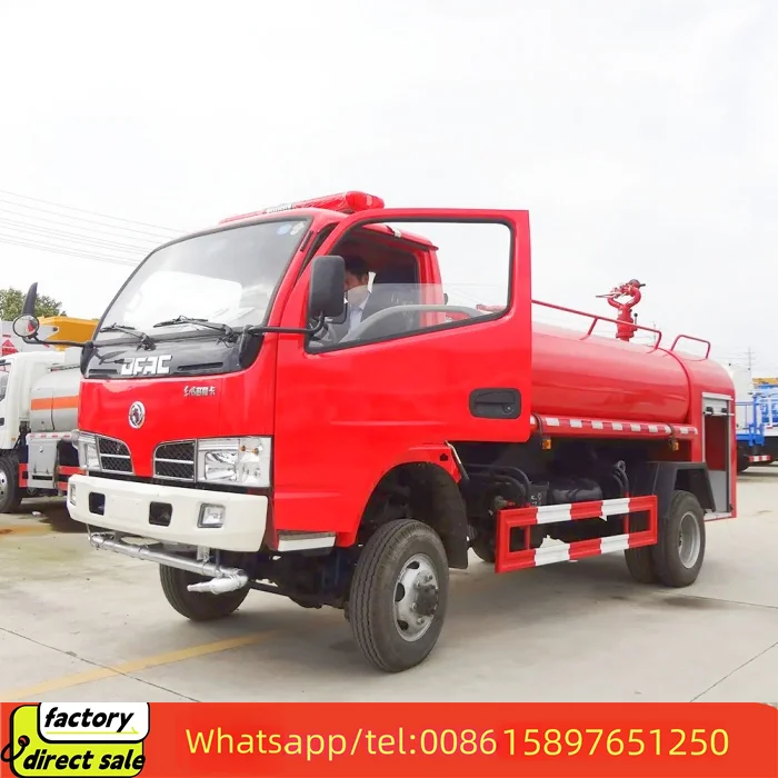 Popular Small Fire Truck Water Cannon Fire Fighting Truck Water Pump ...