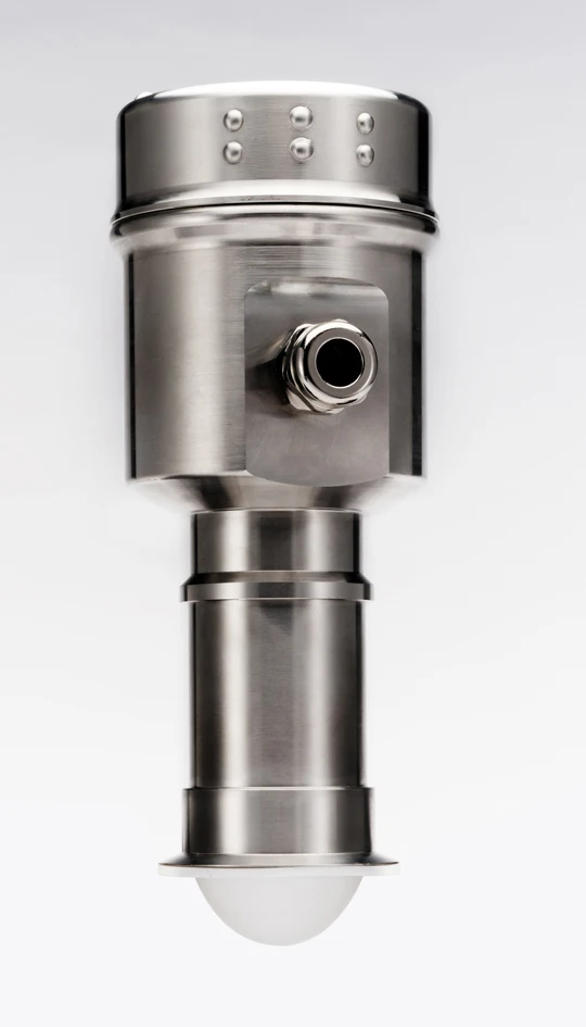 Rs485 Continuous Pulse Radar Level Transmitter For Corrosive Liquid ...