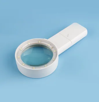 Magnifier Factory Direct Sale Handheld Large Magnifying Glass 10 Led ...