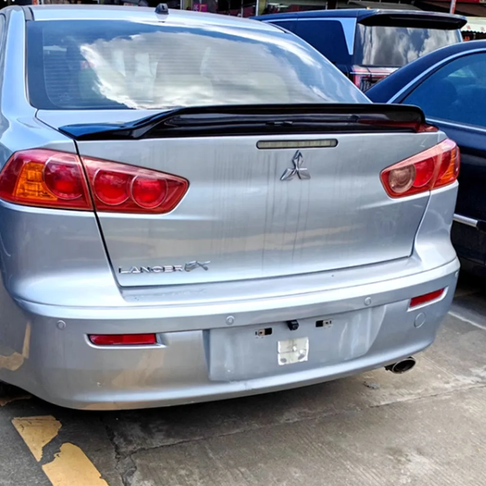 Carbon Color Spoiler for Mitsubishi Lancer EX High Quality ABS Material ...
