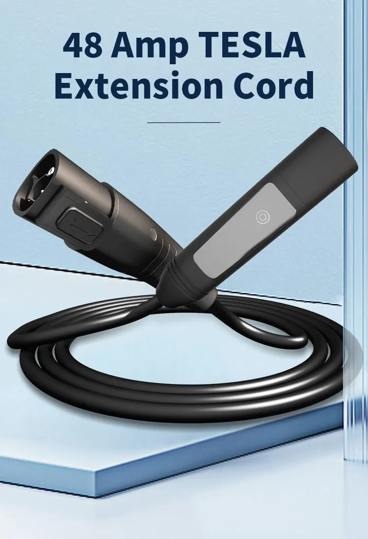 Tesla High Power 48A EV Charging Cord for Models 3/Y/X/S - OEM