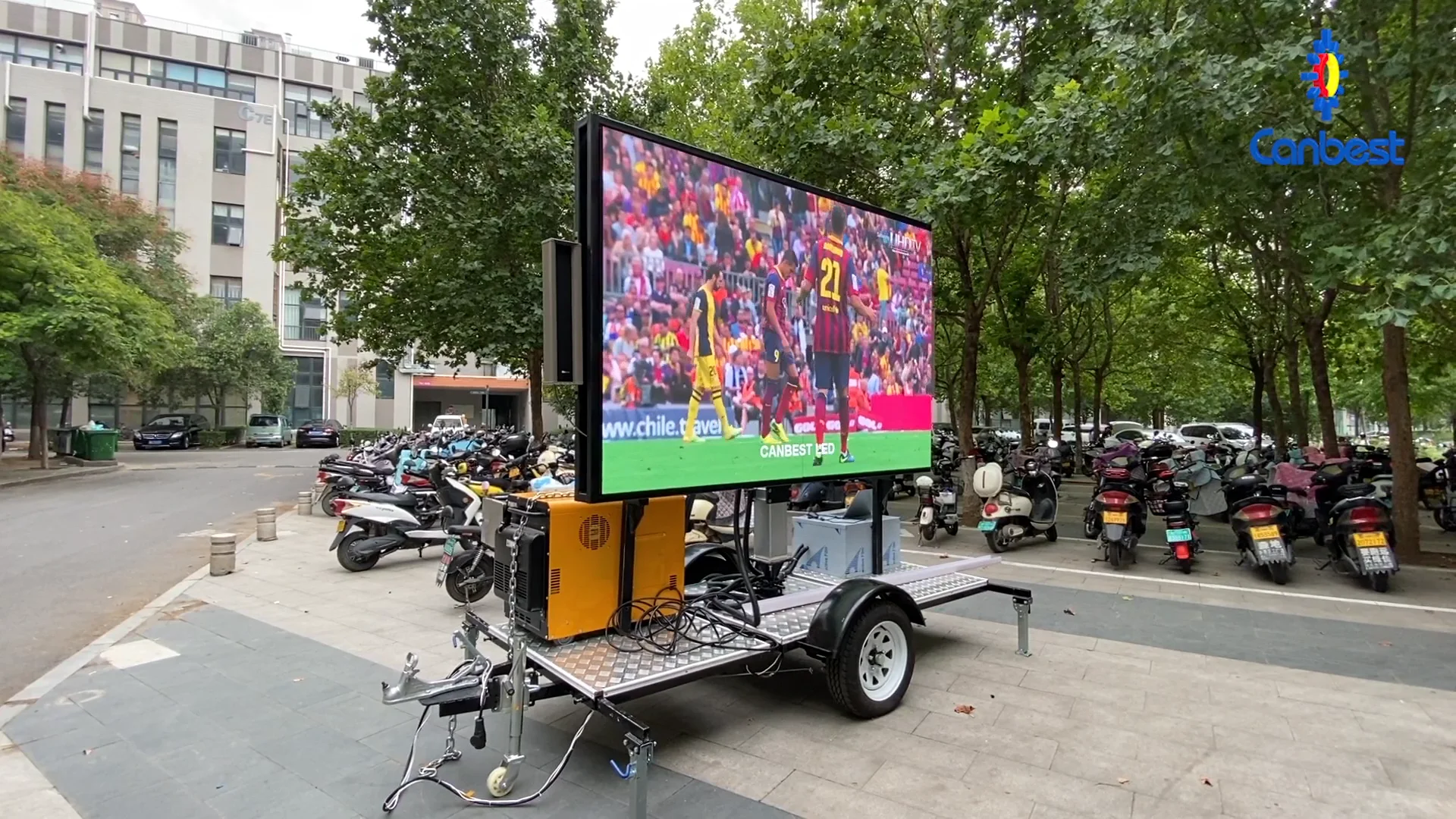 Trailer Screen Panel Leddisplay Digital Signage And Video Price ...