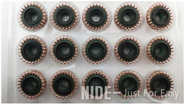 24 Bars Sewing Machine Dc Motor Armature Hook Commutator For Ac Motor ...