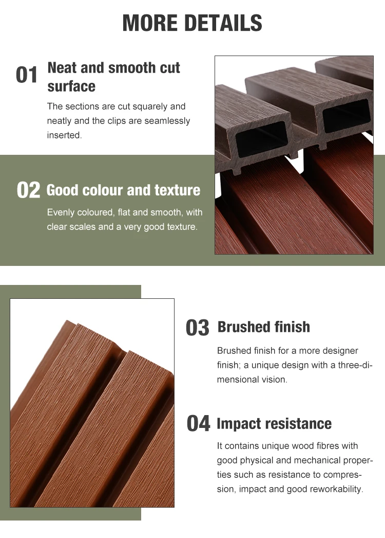 Exterior/interior Siding Cladding Fluted Pvc Pared Wall Panels Boards ...