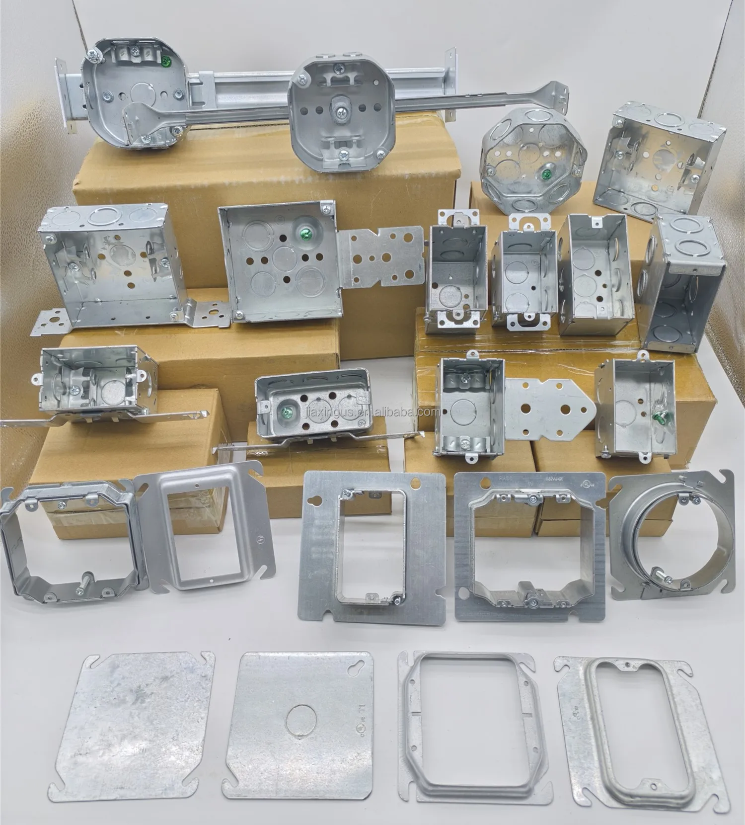 Electrical Box Mounting Bracket Stud Wall Support Galvanized Steel ...