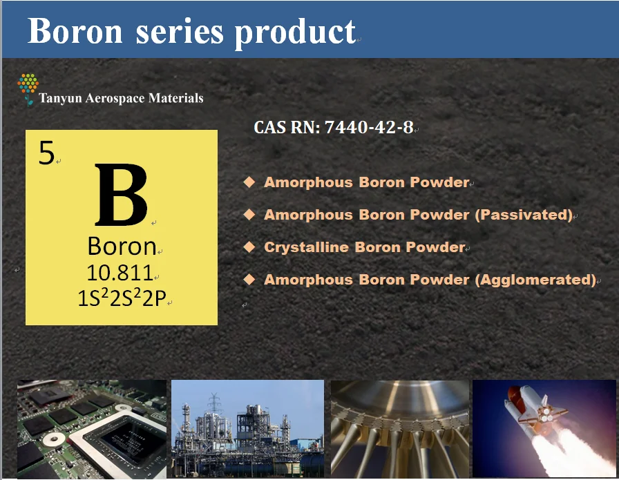 Boron Powder Good Price Multiple Grades Pyrotechnics Amorphous Boron ...