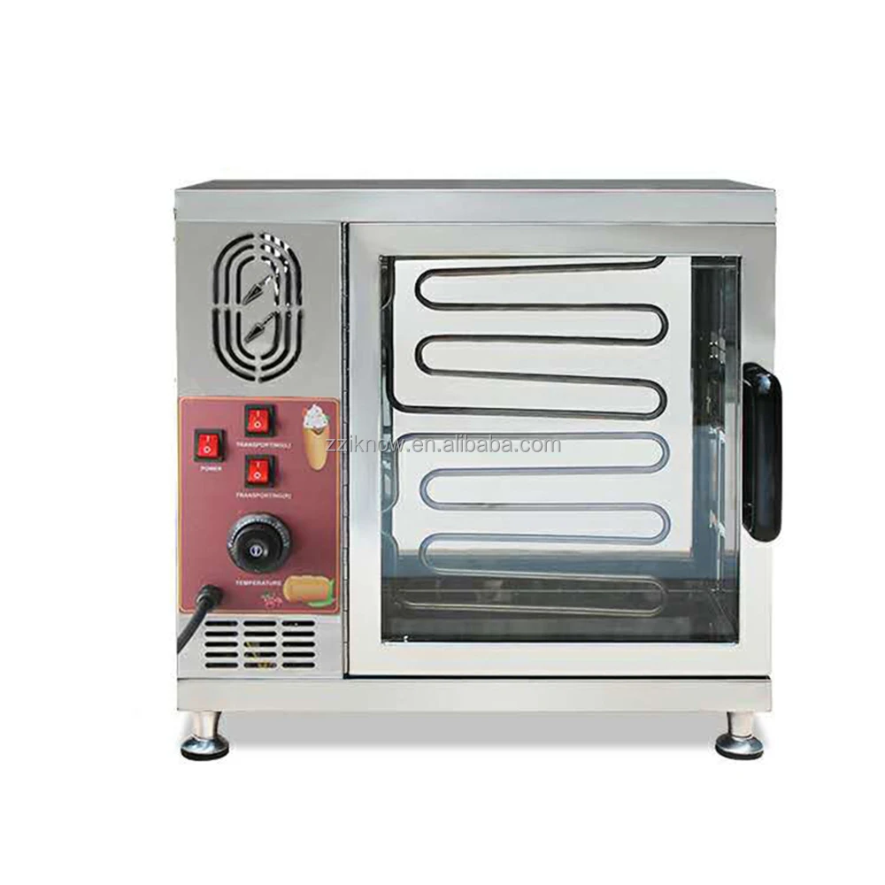 16 Rollers Kurtosh Kurtos Kalacs Chimney Cake Baking Oven Machine Ice ...