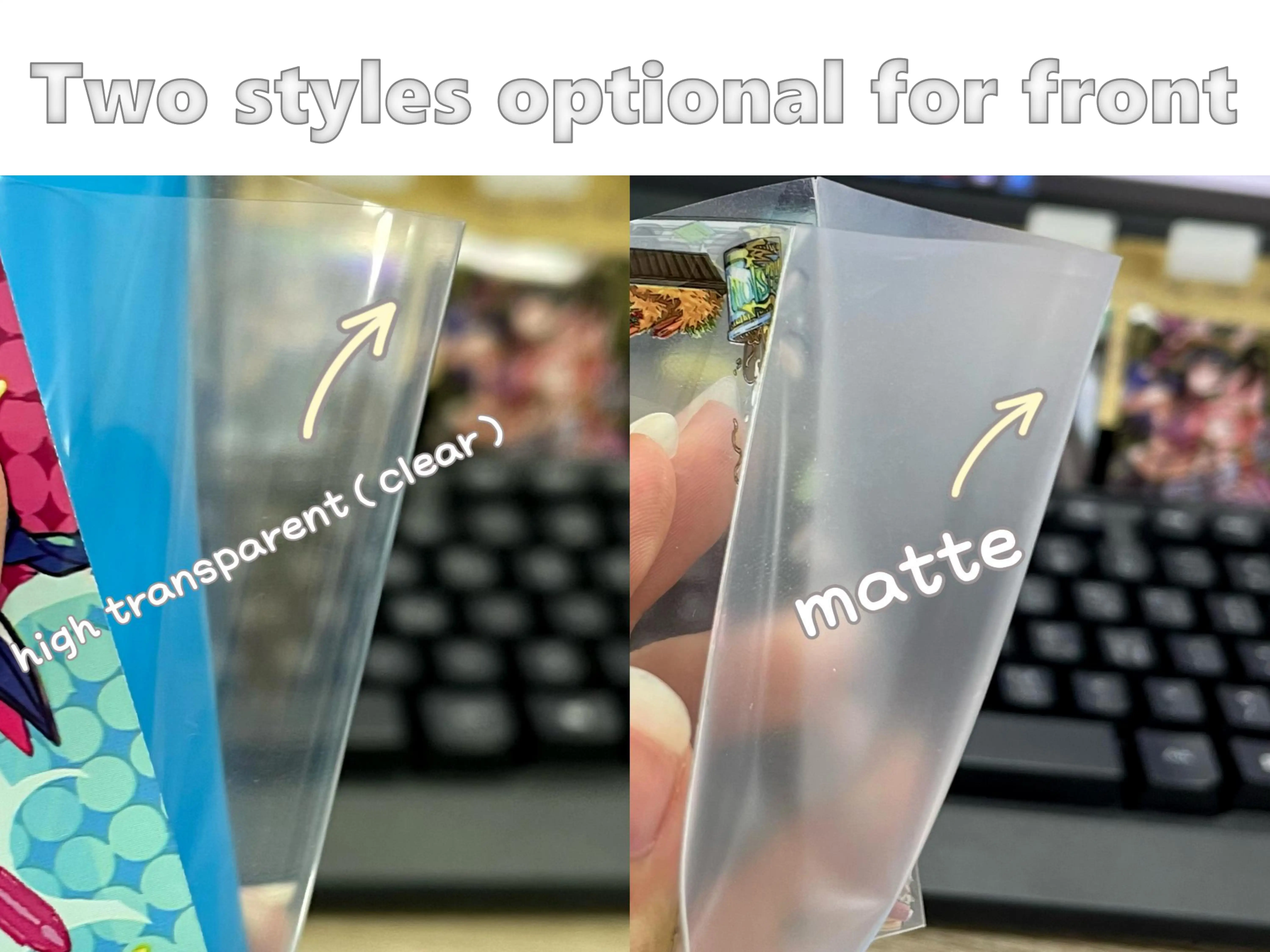 Customized Art Print Card Sleeves for TCG Protection