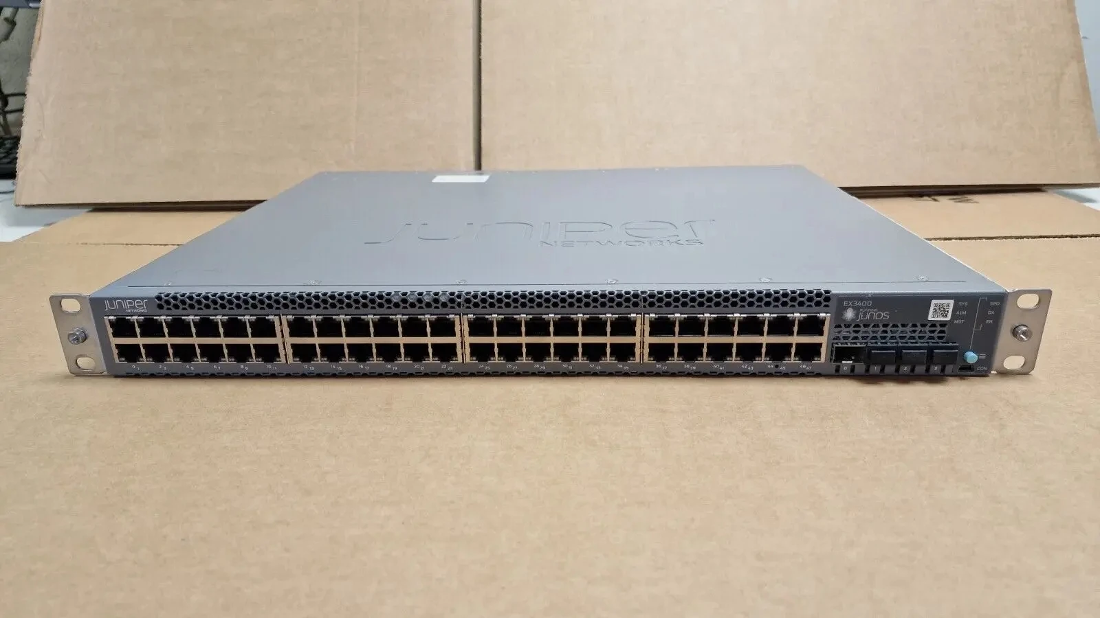 Juniper Switch Ex3400-48t Series -port Ethernet Gigabit Network -t - Buy New Original Ex3400-48t ...