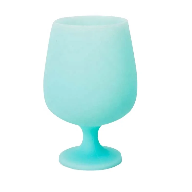 Unbreakable Silicone Wine Glasses Drop-proof Non-slip Transparent Wine ...