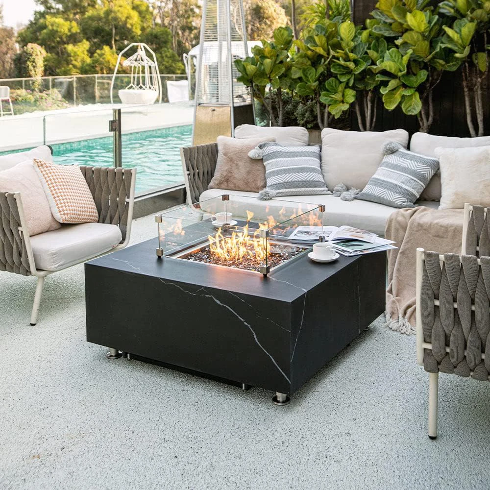 Hotel Lobby Private Clubhouse Clean Burning Smokeless Fire Pit Indoor ...