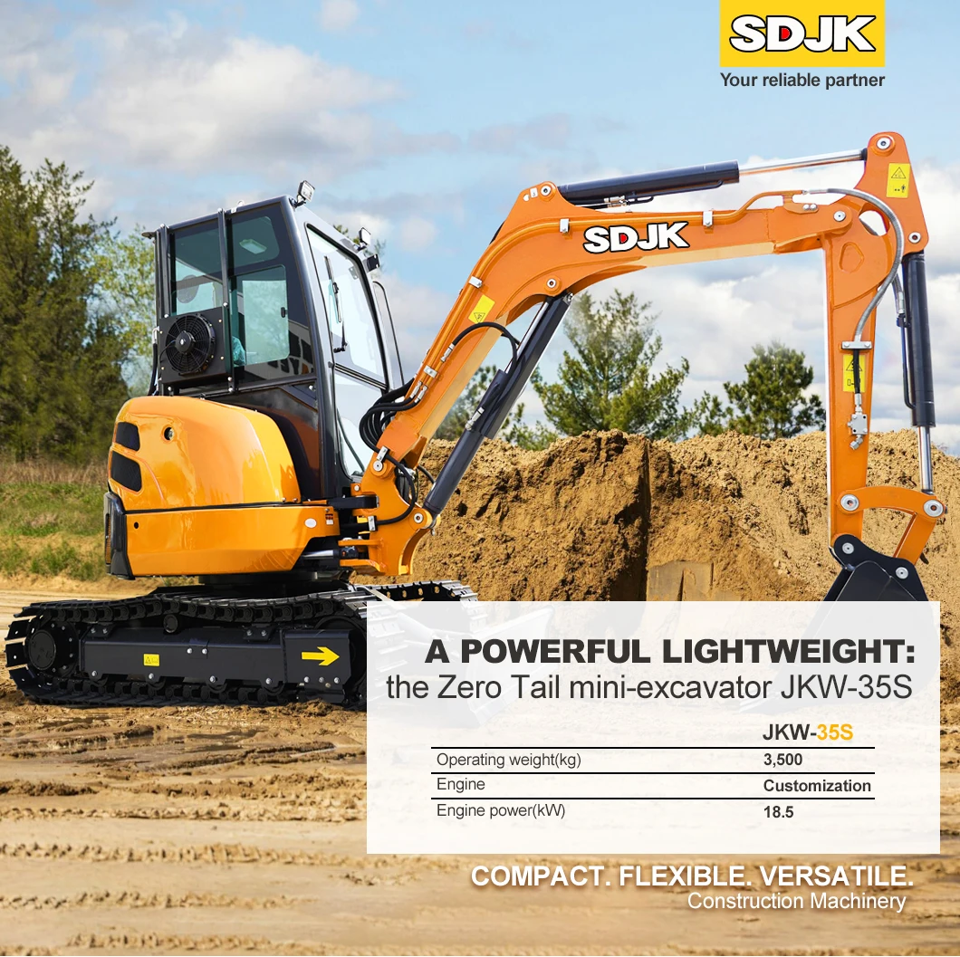 Kubota Crawler Excavator 3.5 Ton Mini Digger - OEM | Wholesale