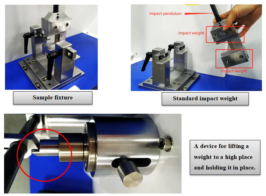 Digital Charpy Pendulum Impact Tester - Izod Test Equipment with Color ...