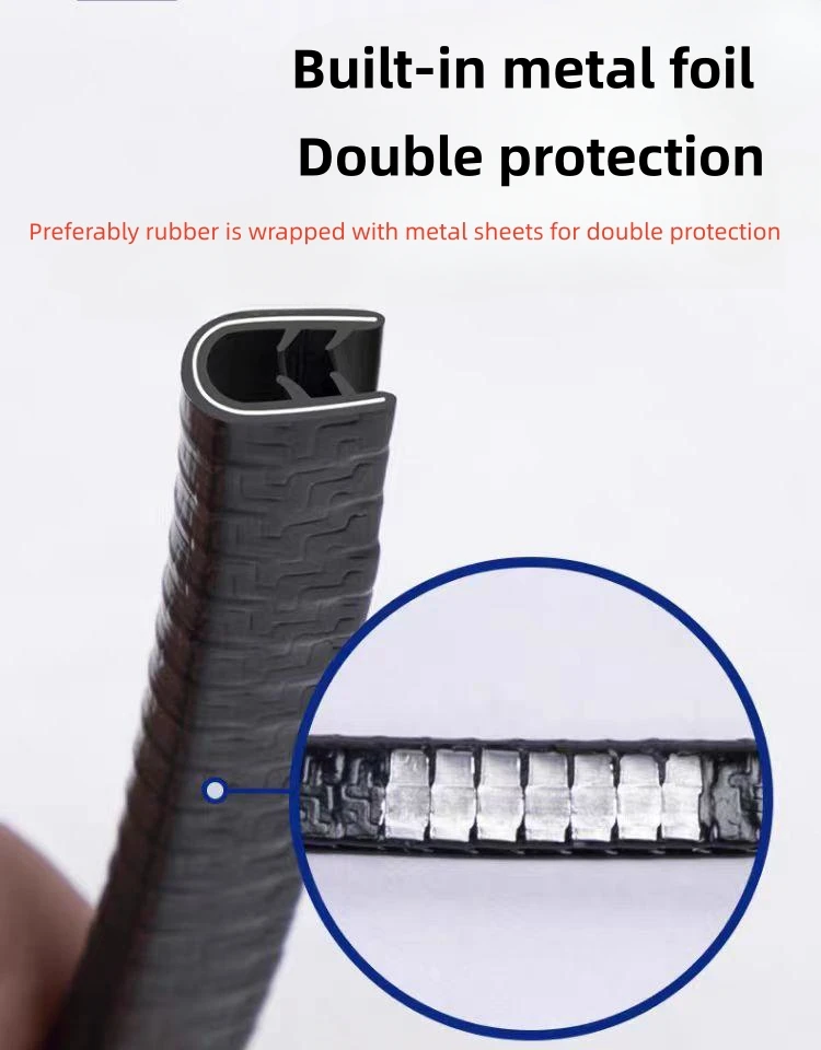 U Channel Pinchweld Seal Rubber Edge Trim Car Door Edge Protector - Buy ...