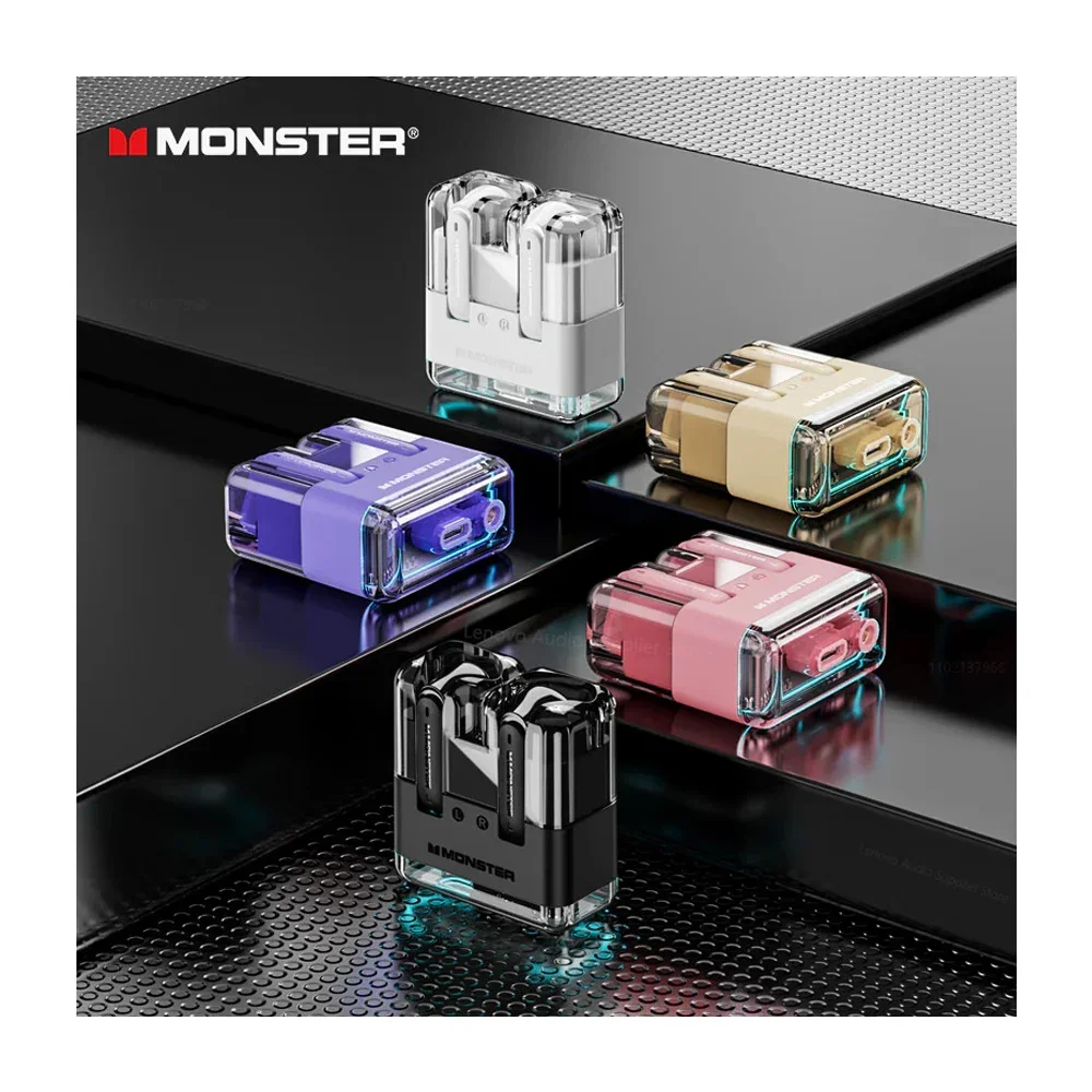 [GDL] Monster Game Bluetooth Headphones with Square Charging Case ...