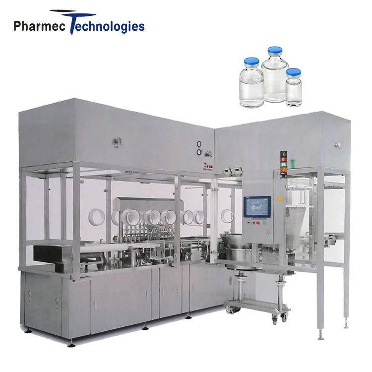 Pharma Injection Aseptic Vial Liquid Filling Sealing Capping Machine - Buy Automatic Filling ...