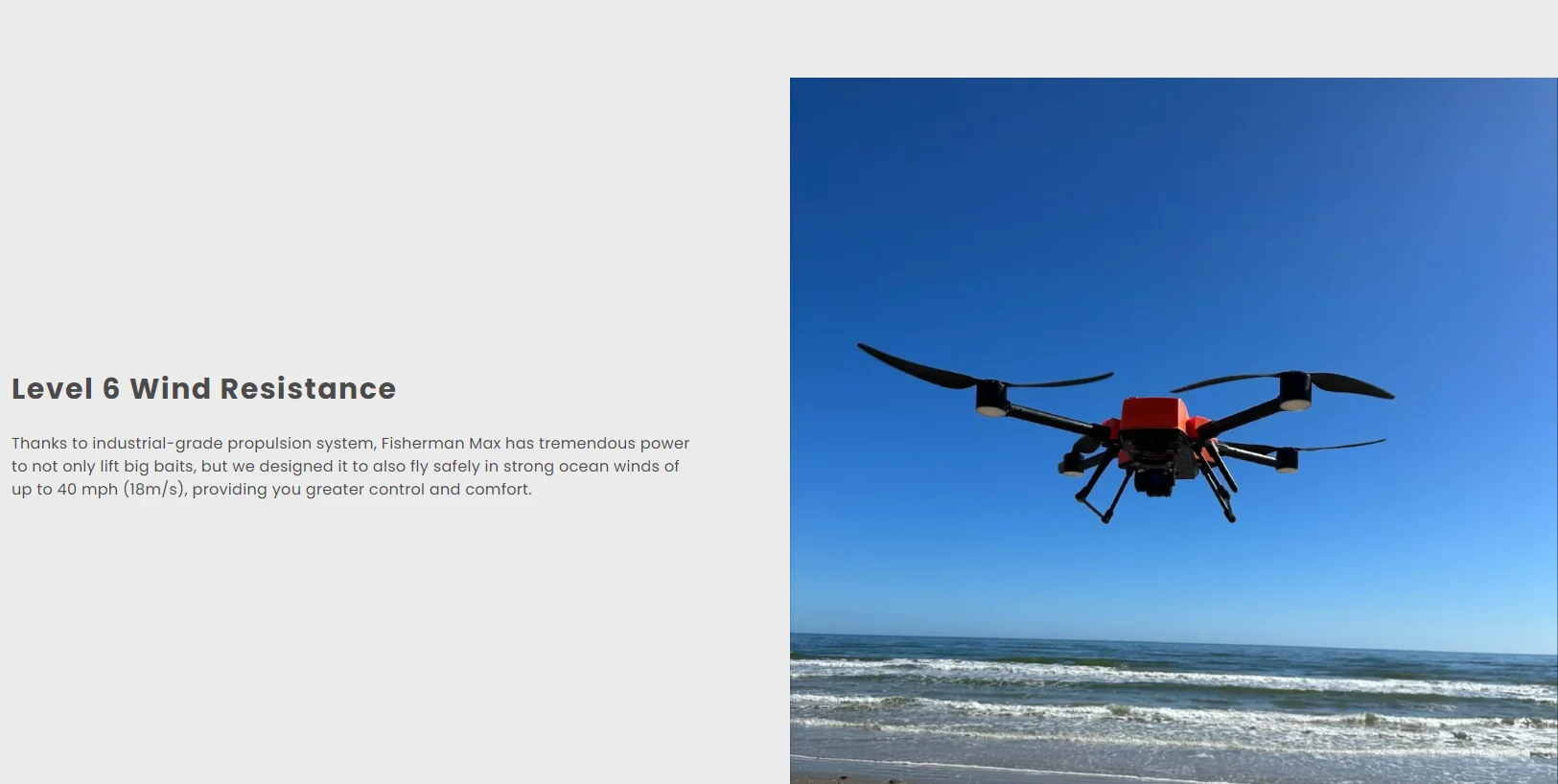 Fisherman MAX (FD2) Heavy Lift Fishing Drone - 3.5KG Bait Capacity