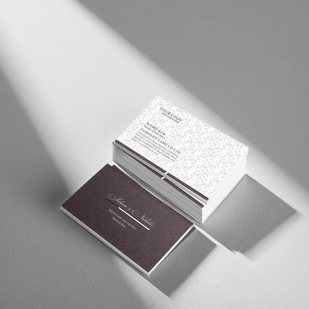 Pop-art Influenced Business Cards Color-blocked Design Using Trendy ...