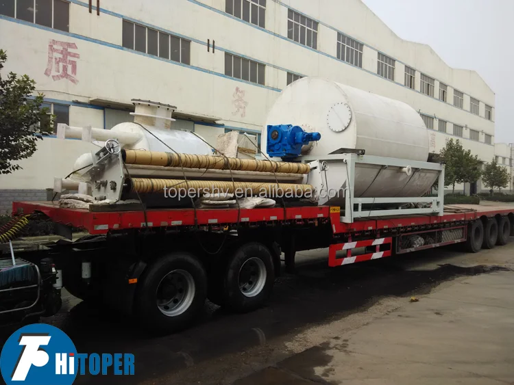 High Efficiency Rotary Vacuum Drum Filter For Clean Coal Mining Solid ...