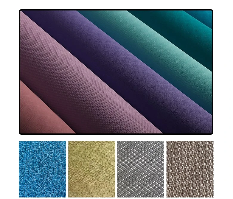 Premium Tpe Yoga Mat Double Layer Yogamat Tpe,Non-slip Tear-resistant ...