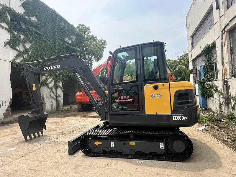 High Quality Used Volvo 60d Mini 6 Ton Hydraulic Excavators Volvo 60 ...