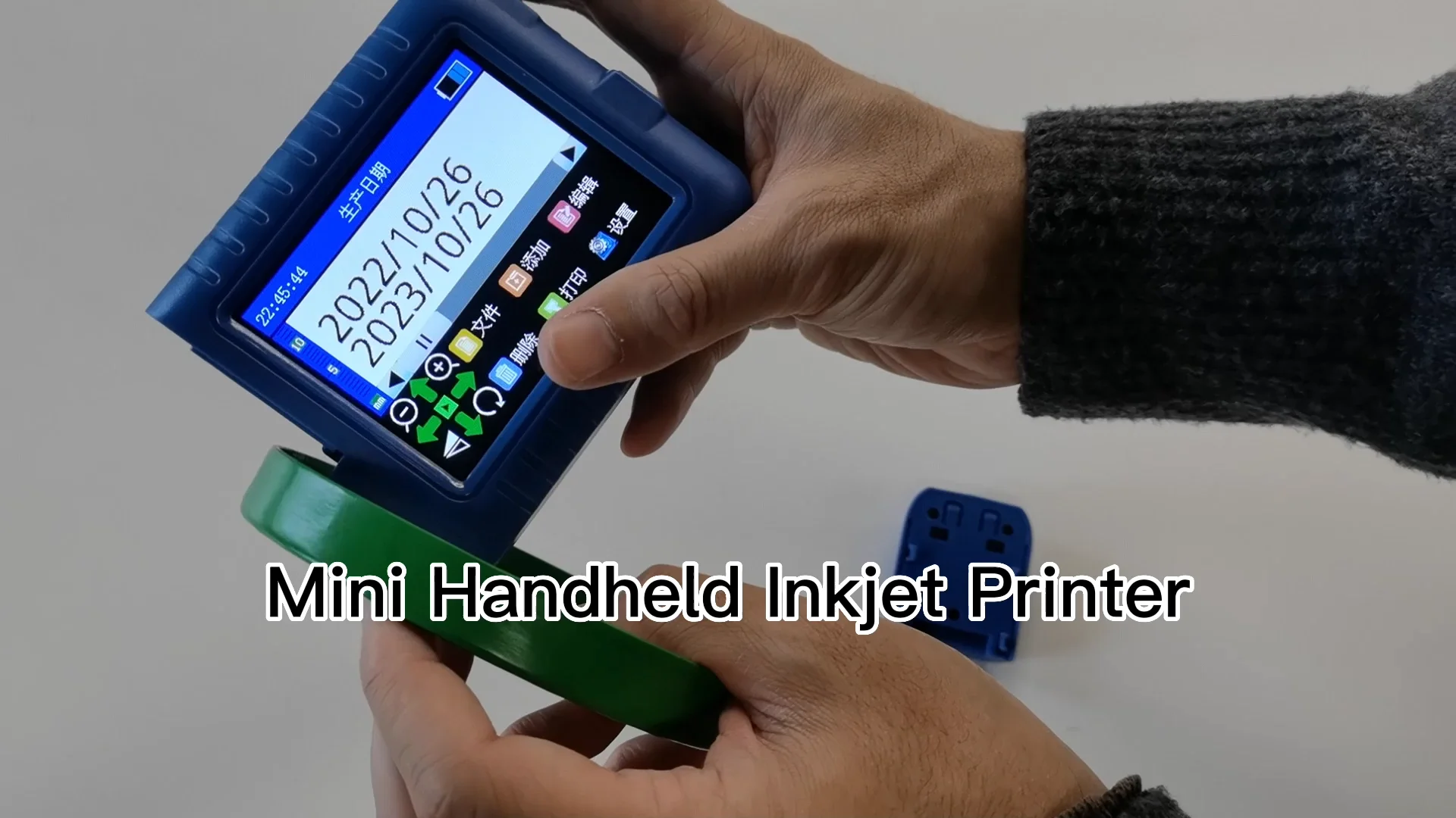 Faith Hot Sale Handheld Inkjet Printer Printing On Concave Surface ...