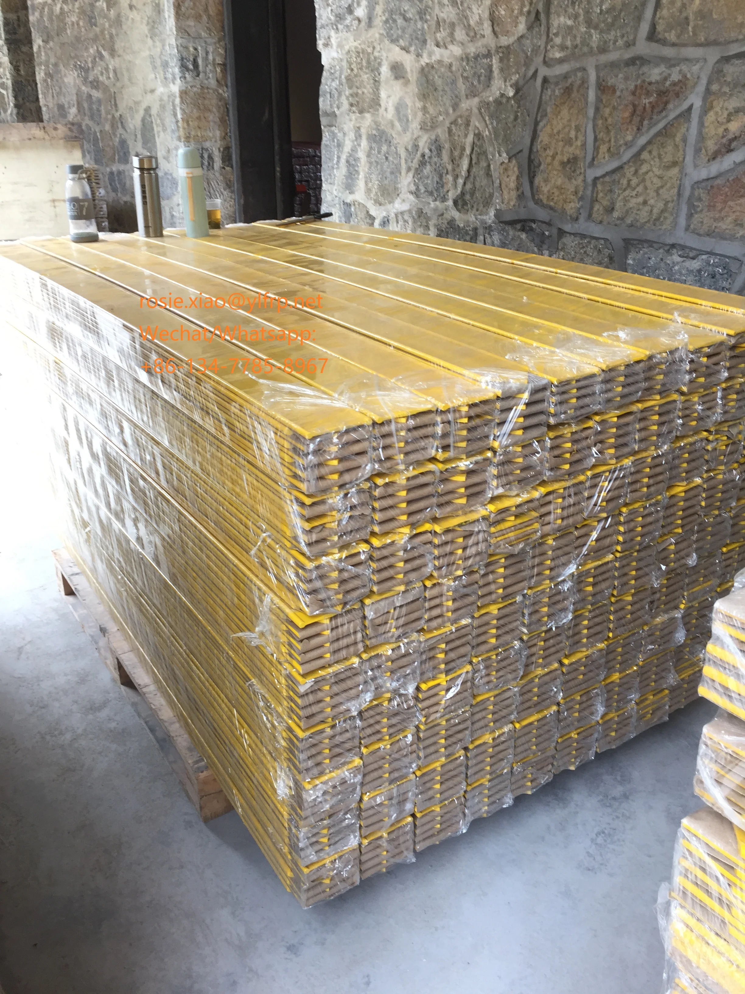 YULONG GFRP Fiberglass Composite Profiles - Durable FRP Fence Posts for ...