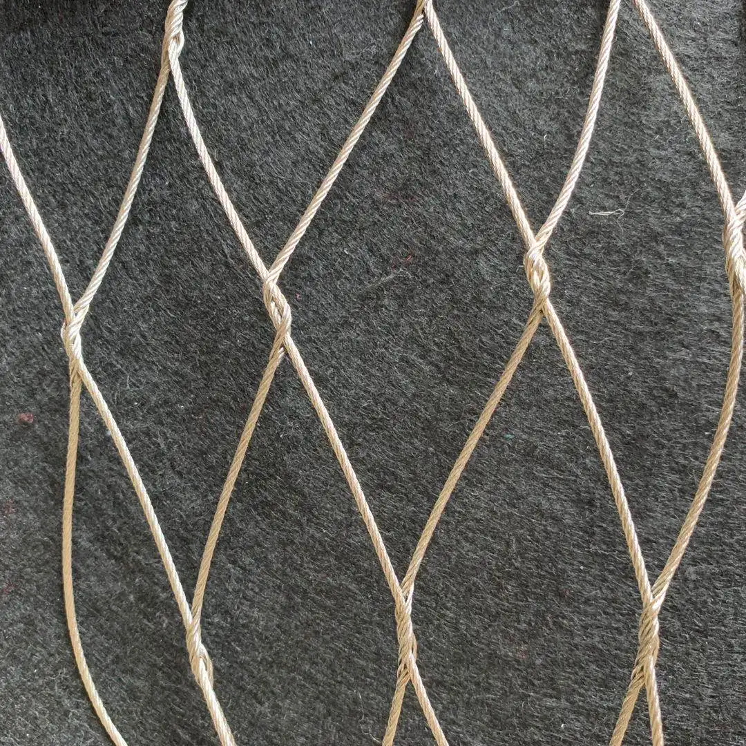 Stainless Steel Wire Rope Safety Mesh Fence Railing Accessories With ...